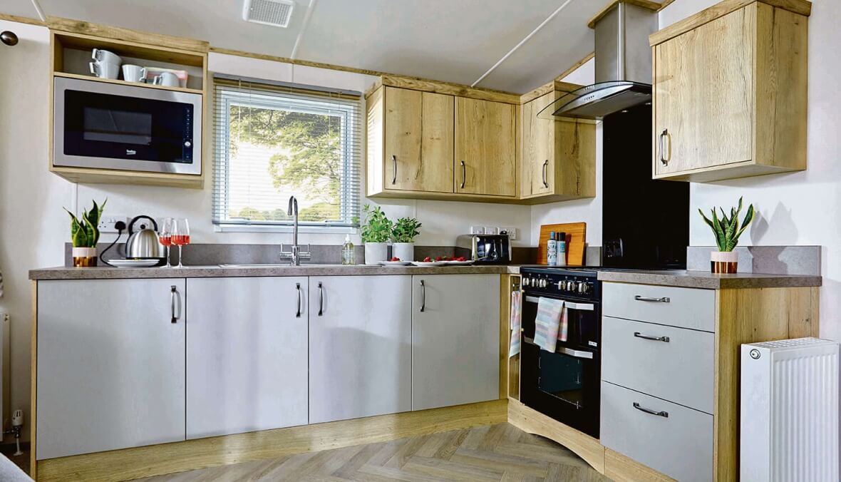 Super luxury caravans with sensational sea views